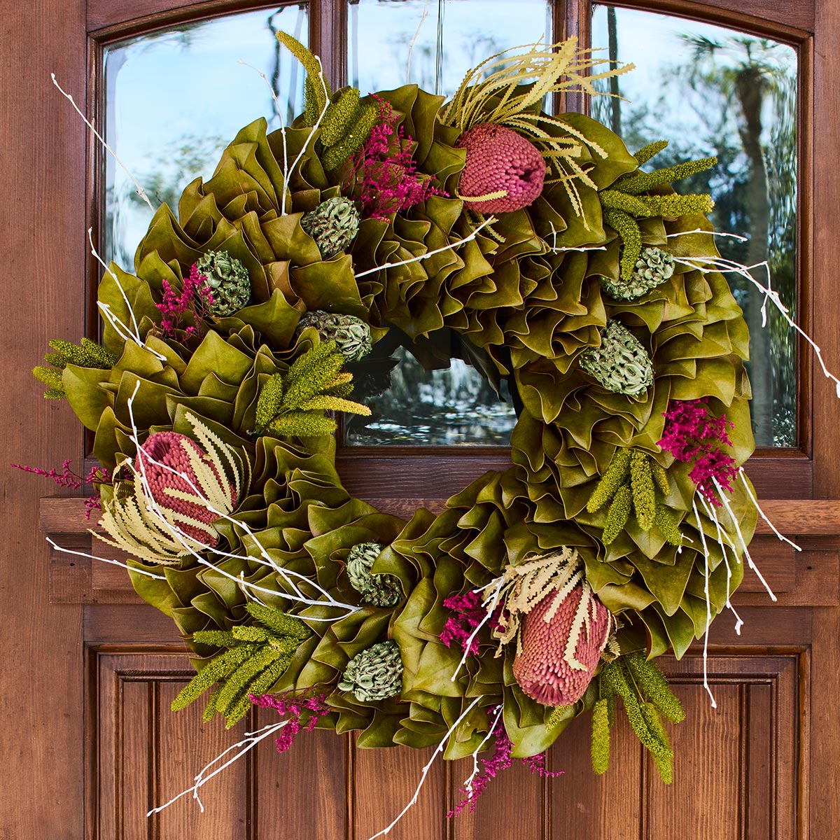 The Magnolia Company: Blushing Grove Wreath