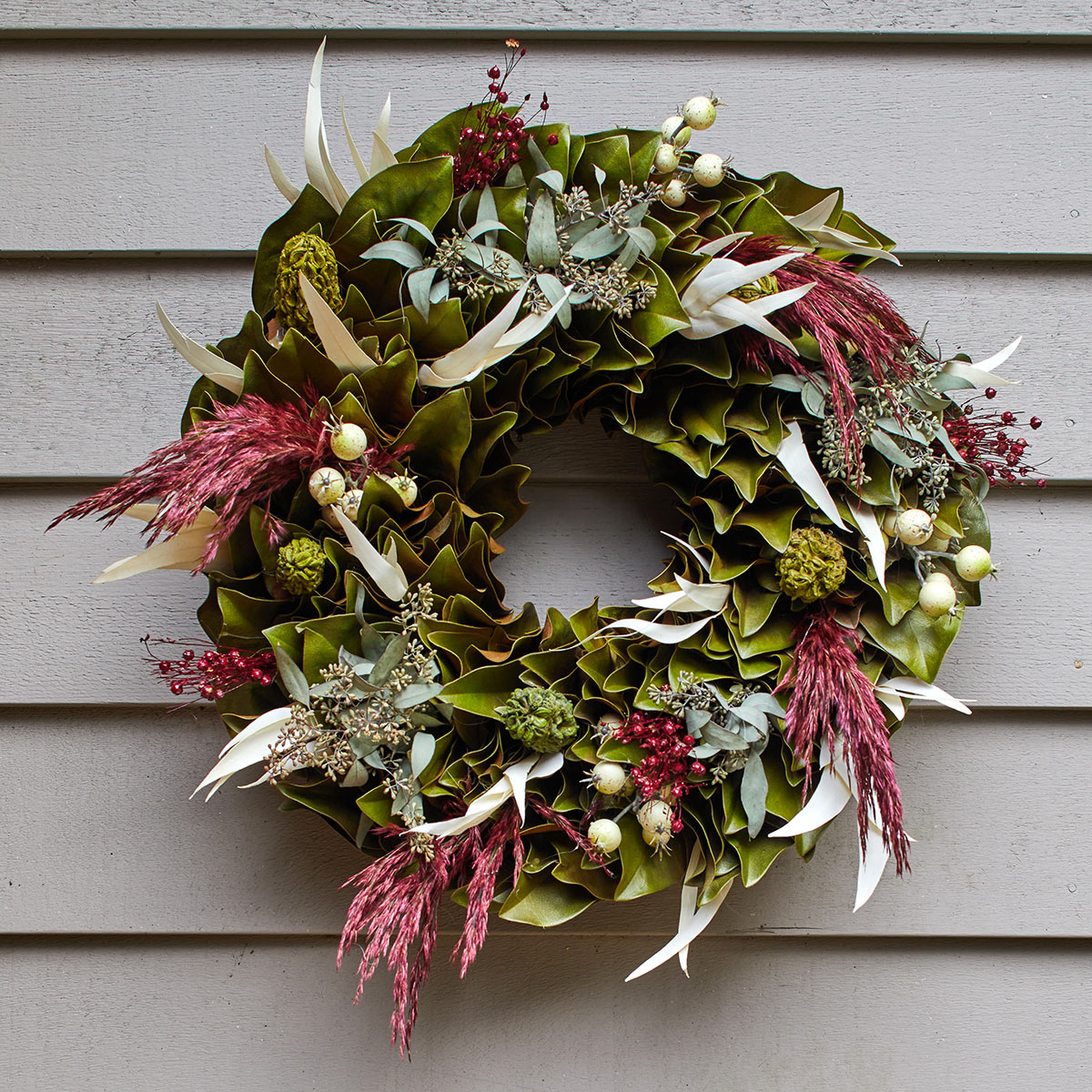 The Magnolia Company: Ivory Symphony Wreath
